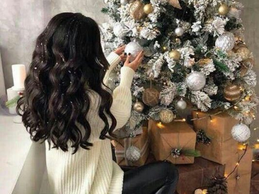 Красивые новогодние аватарки (50 фото) 🌟