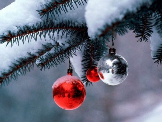 Красивые новогодние аватарки (50 фото) 🌟